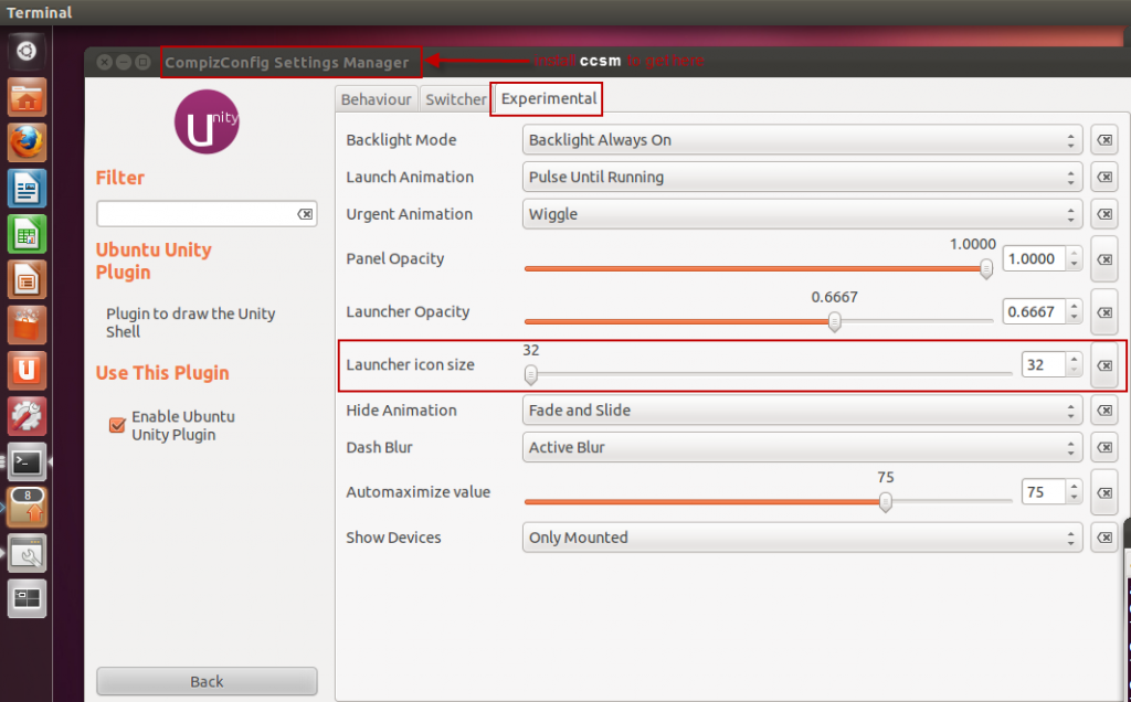 Shivdev » Resize Unity Launcher Icons in Ubuntu 11.10